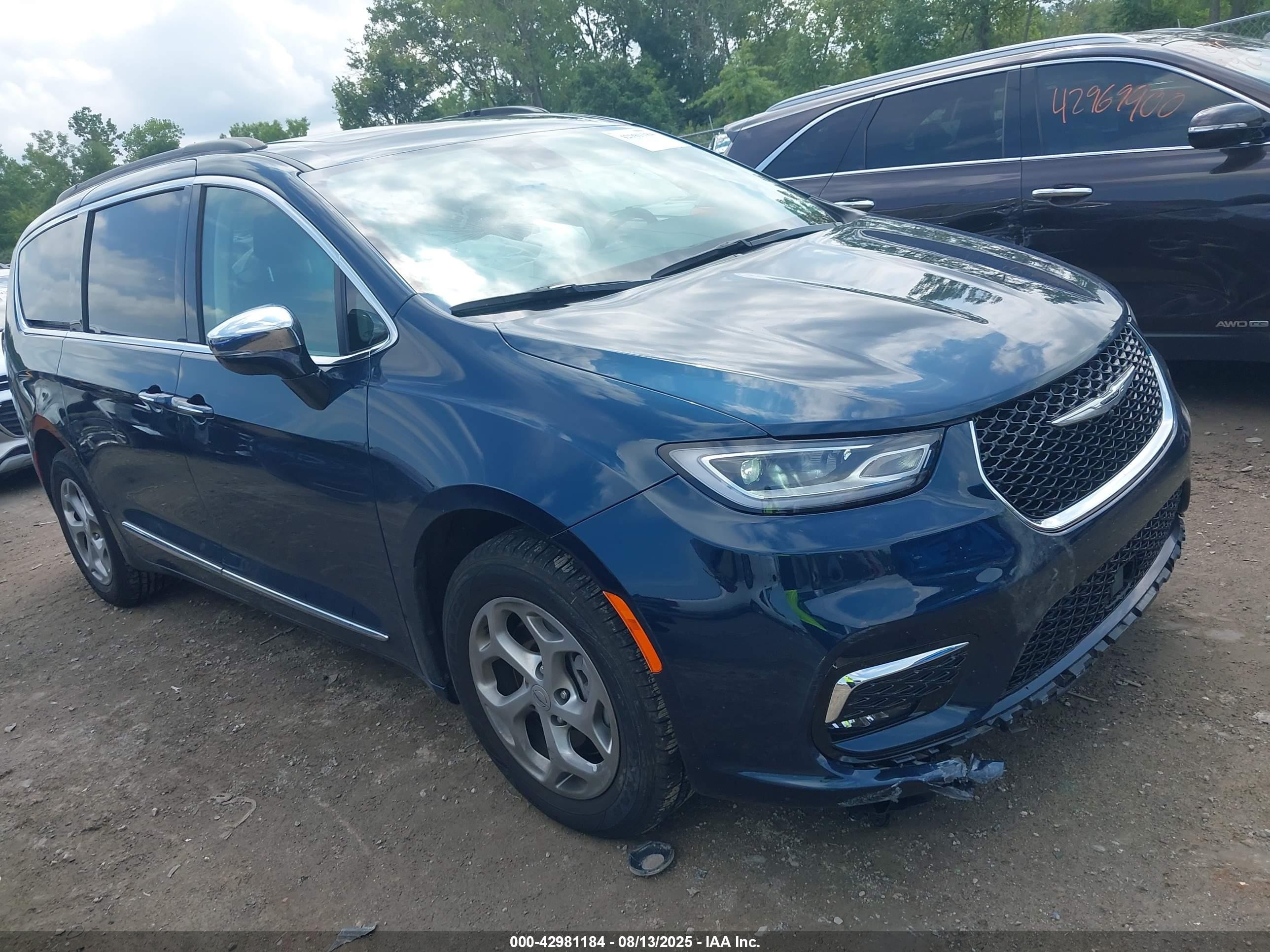 Chrysler Pacifica Limited Vin