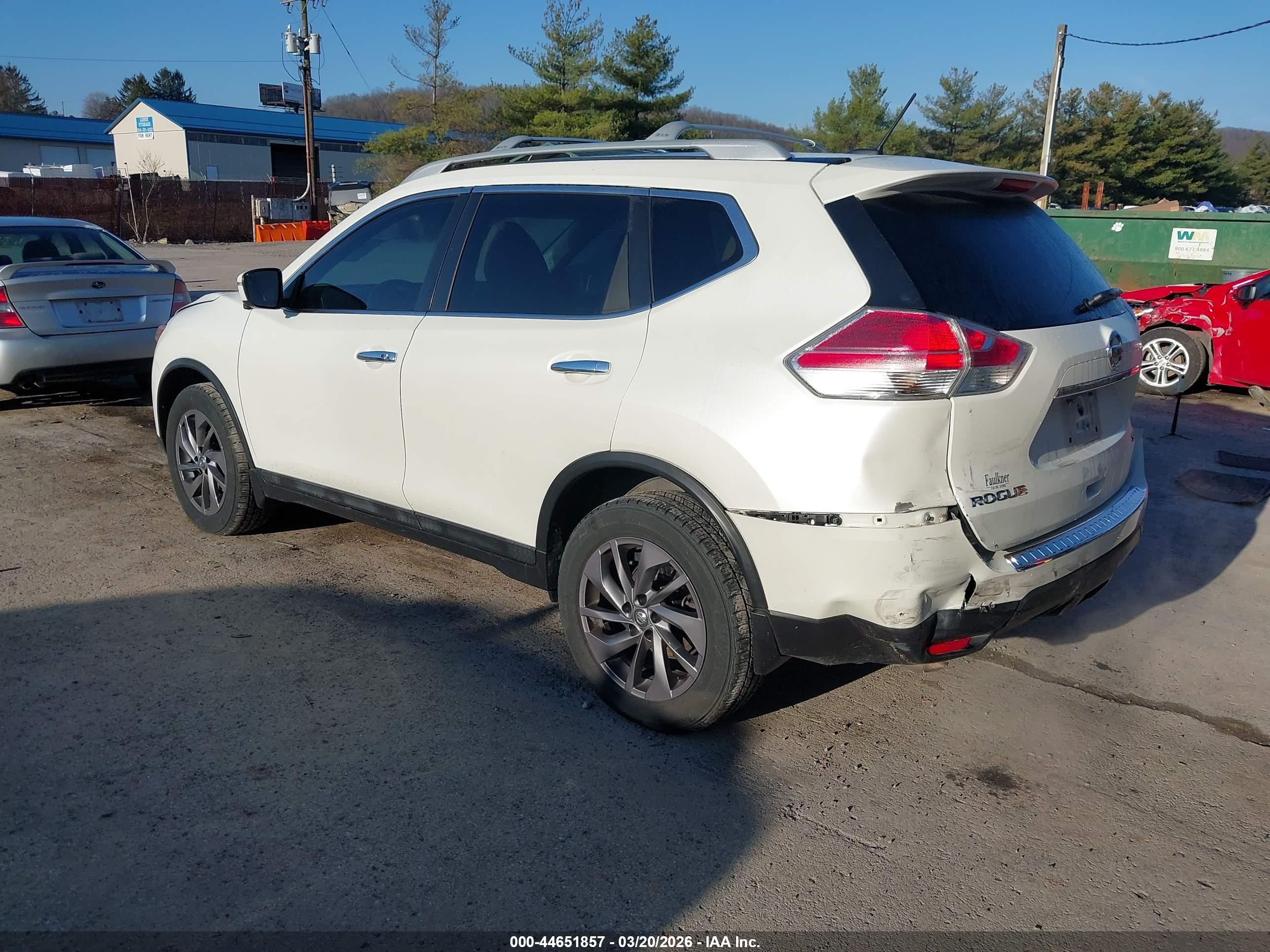 Price & History 2016 Nissan Rogue Sl 2.5l I-4 Dohc, Vvt, 170hp vin ...