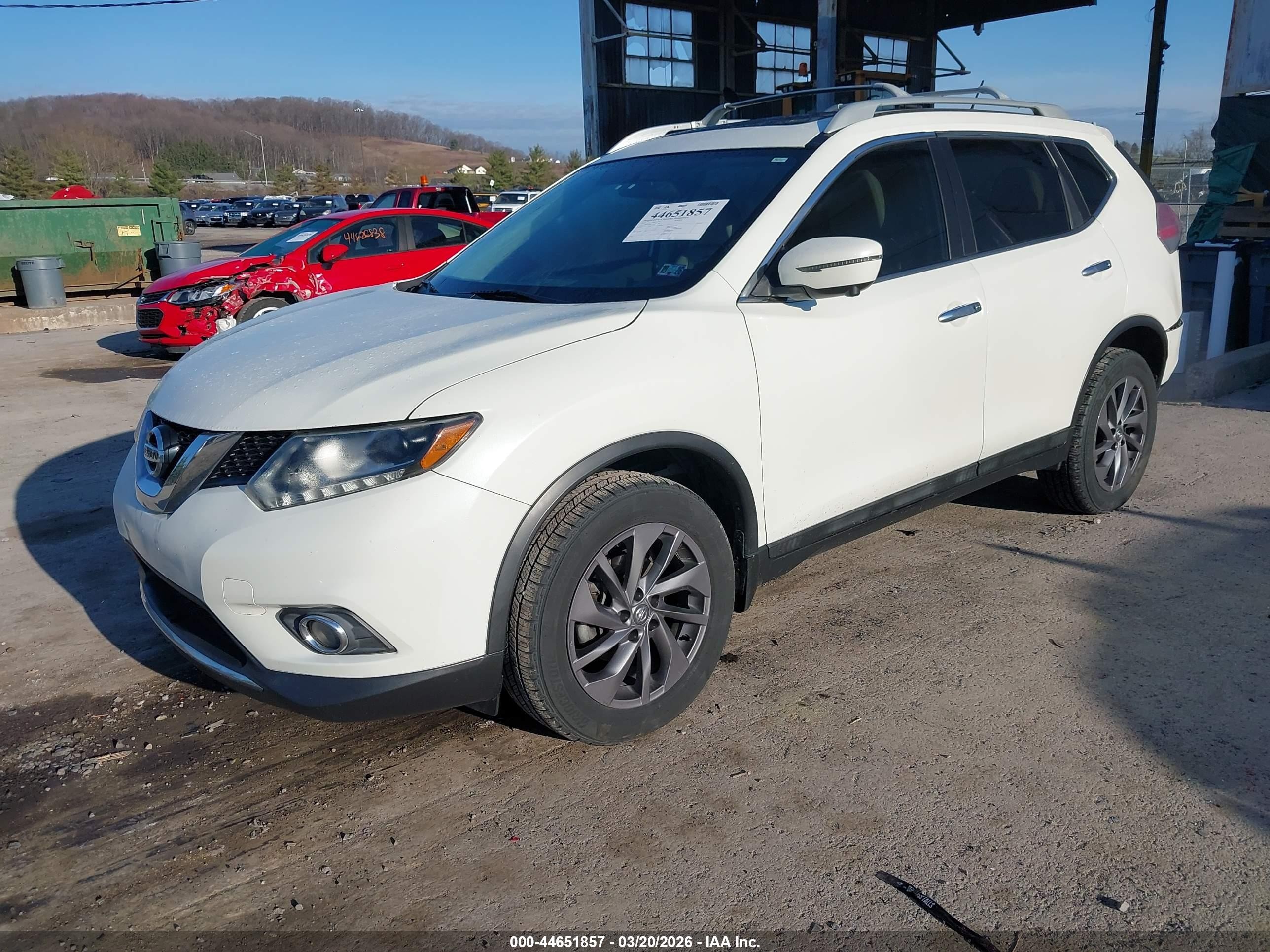 Price & History 2016 Nissan Rogue Sl 2.5l I-4 Dohc, Vvt, 170hp vin ...
