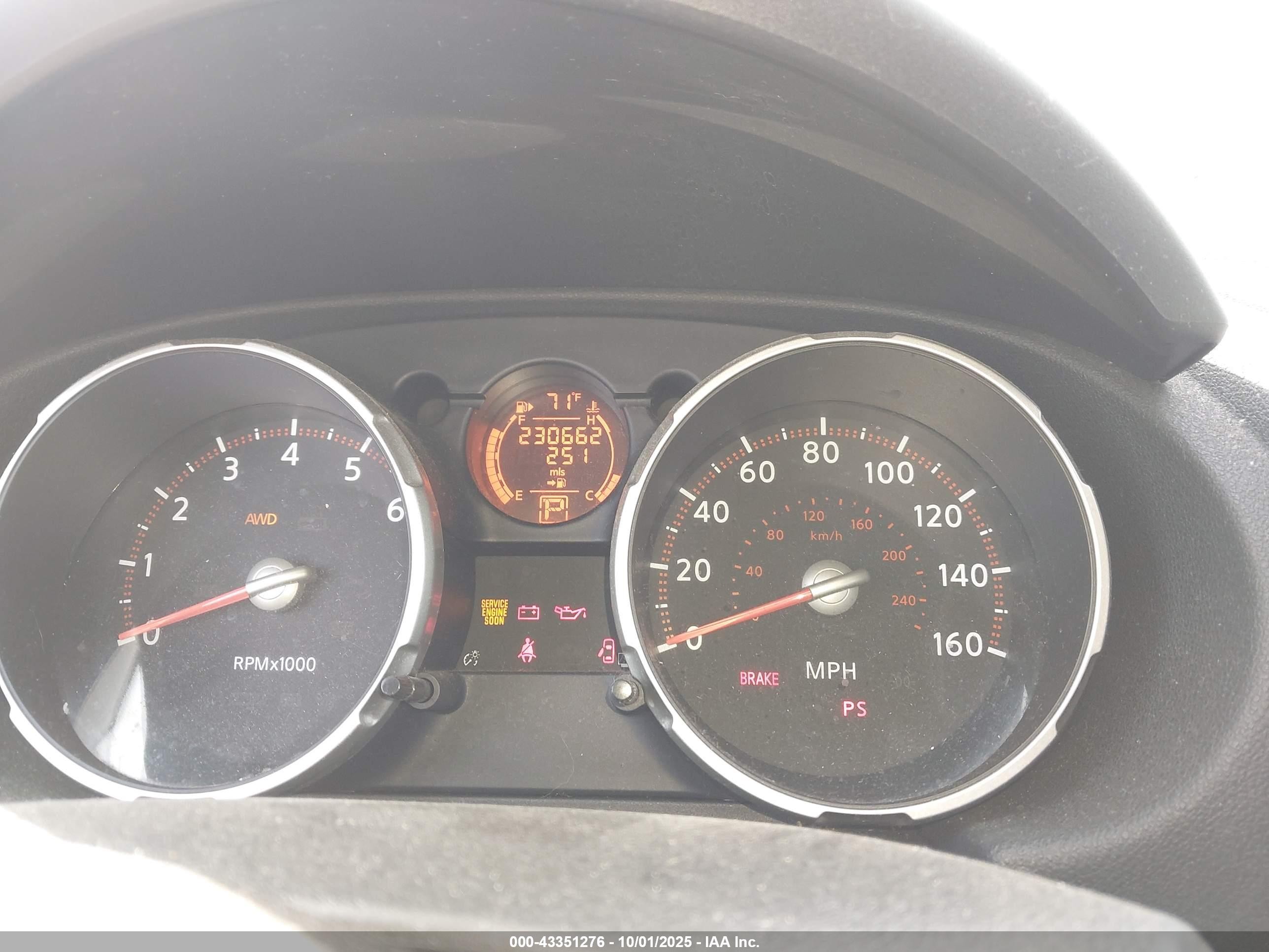 Price & History 2010 Nissan Rogue Sl 2.5l I-4 Dohc, Vvt, 170hp vin ...