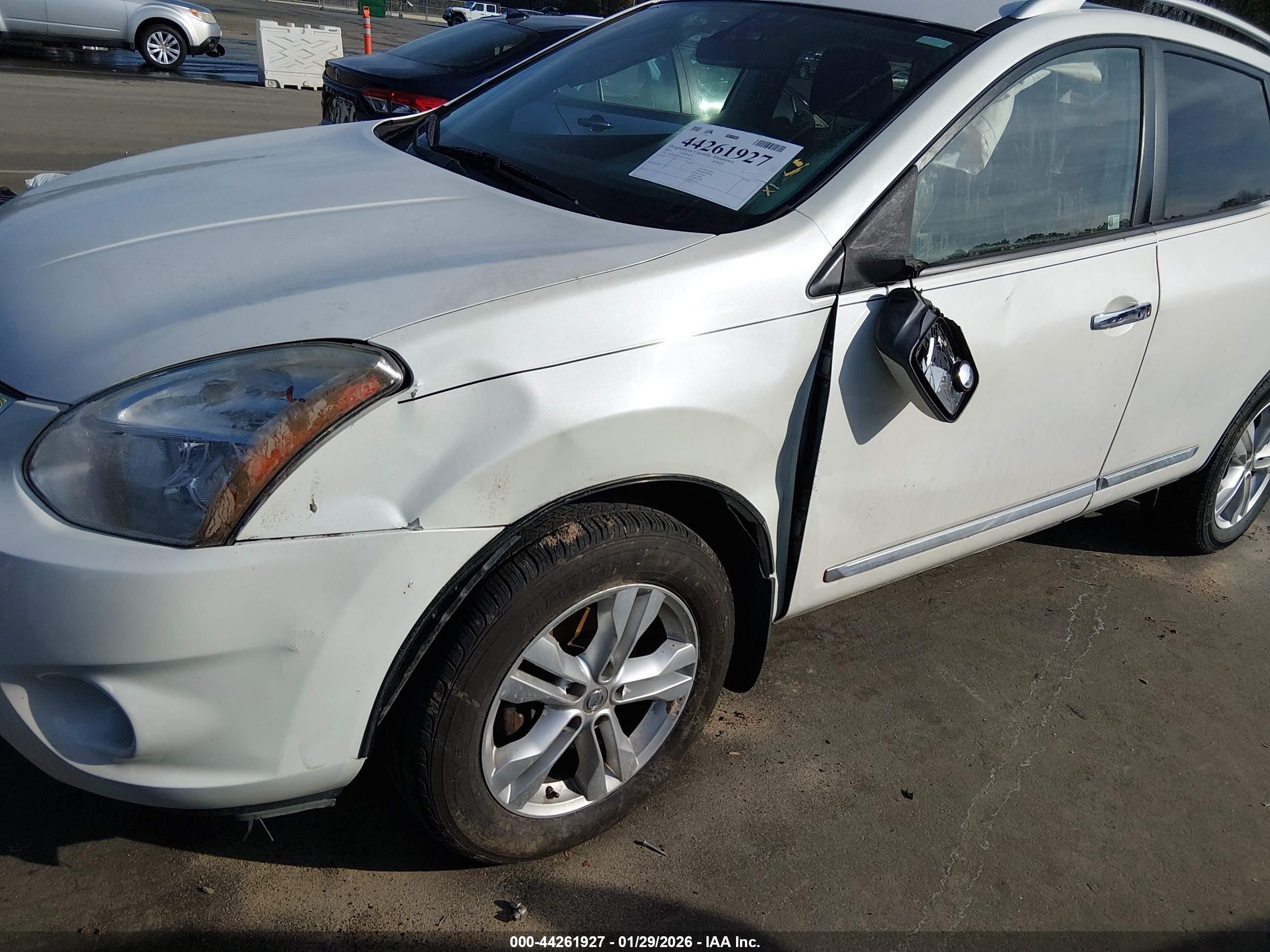 Price & History 2012 Nissan Rogue Sv 2.5l I-4 Dohc, Vvt, 170hp vin ...
